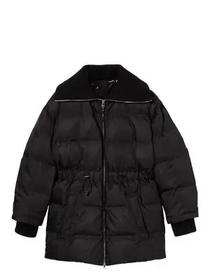 Gucci Gabardine Fine Nylon Jacket With Logo - Black