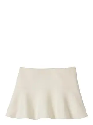 Gucci Wool Bouclé Mini Skirt - White