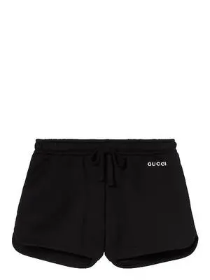 Gucci Cotton Jersey Shorts - Black
