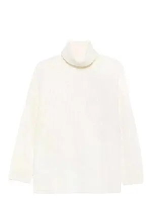 Altuzarra Cable-knit Turtleneck Sweater - Neutrals