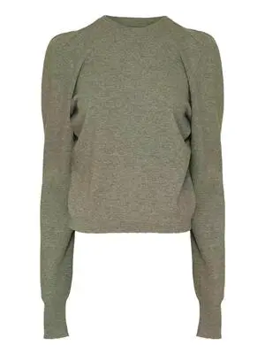 MAISON MARGIELA Puff-Shoulder Wool Jumper