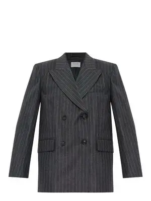 Sportmax Belford Pinstripe Blazer - Grey