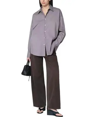 6397 Poplin Shirt - Purple