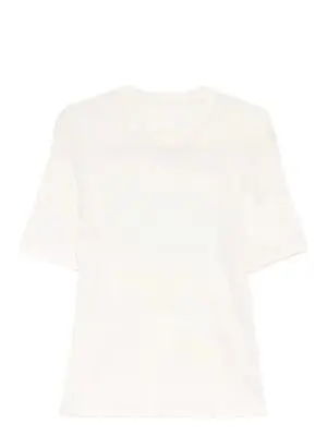 BERNER KUHL Short-sleeve Crew-neck T-shirt - White
