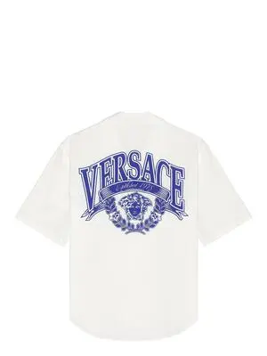 Versace Crest Shirt - White