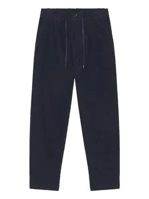 Polo Ralph Lauren Garment Dyed Corduroy Prepster Pleated Pant - Collection Navy