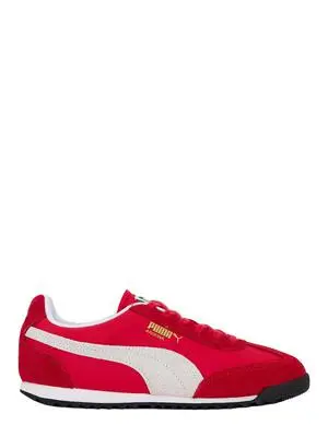 PUMA Arizona Nylon Sneakers - For All Time Red  & White  & Gold