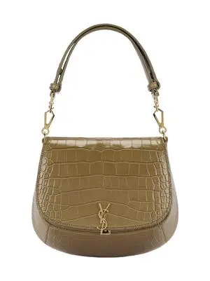 Saint Laurent Top Handle Crocodile Bag - Jungle