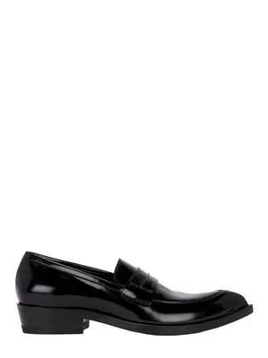 TOM FORD Eva Brushed Leather Loafer