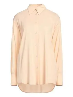 Fabiana Filippi Long Sleeve Viscose Blend Shirt - Pink