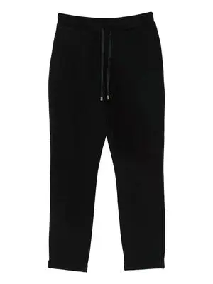 Liu Jo Cuffed Drawstring Trousers - Black