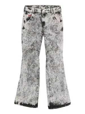 Martine Rose Acid-wash Jeans - Grey