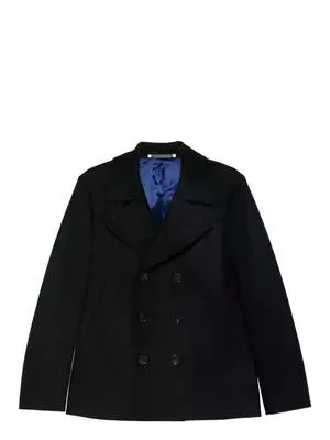 Paul Smith Double-breasted Pea Coat - Blue