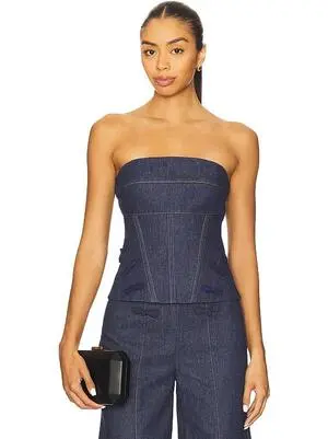 SAU LEE Brooklyn Corset Top