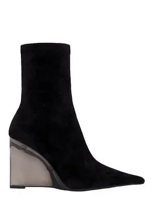 Jeffrey Campbell Beth-ann Boot - Black Suede Combo