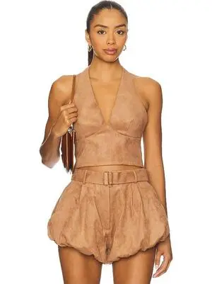 Tularosa Patrice Top - Golden Tan