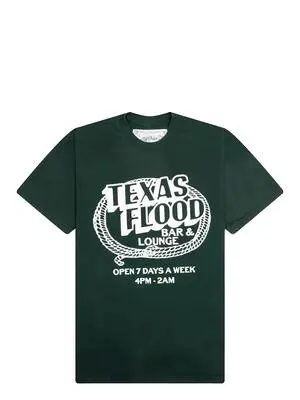 ONE OF THESE DAYS Texas Flood T-shirt - Green