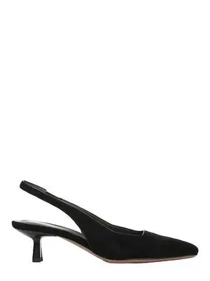 Franco Sarto Raven 2 Slingback Kitten Heels - Black