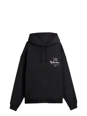 Adidas Cotton Sweatshirt Hoodie - Black