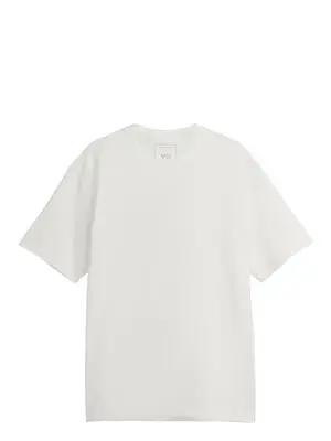 ADIDAS Y-3 Cotton Gfx Ss Tee Tshirt - White