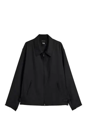 ADIDAS Y-3 Ref W Blouson Polyester And Wool Jacket - Black