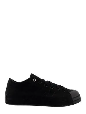 ADIDAS Y-3 Y-3 Nizza Low Canvas Sneakers - Black