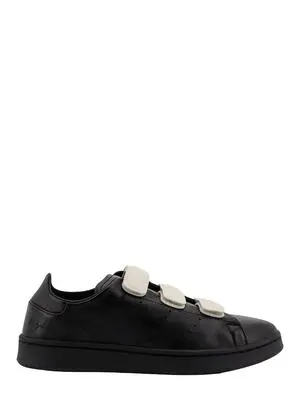 ADIDAS Y-3 Y-3 Stan Smith Leather Sneakers - Black