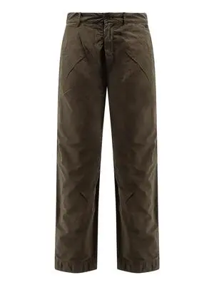 MASSIMO OSTI STUDIO Nylon Trousers - Green