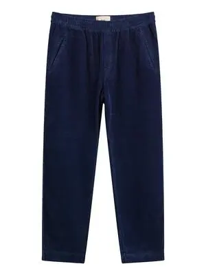 Folk Drawcord Assembly Pant - Washed Indigo Cord