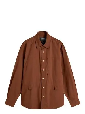 FRIZMWORKS Pocket Loop Shirt - Brown