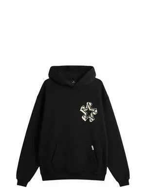 REPRESENT Initial Star Hoodie - Jet Black