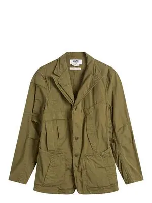 Junya Watanabe X Needles Cotton Nylon Oxford Jacket - Green