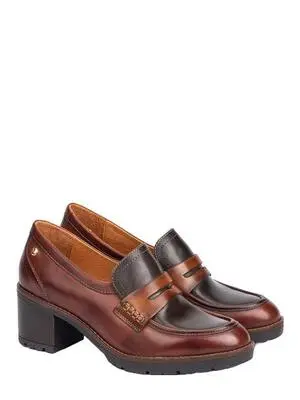 Pikolinos Llanes Loafer Pump - Cognac