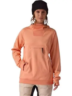 BACKCOUNTRY Meltdown Water-Resistant Hoodie Peach Sky