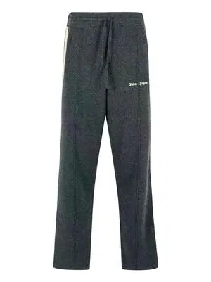 Palm Angels Side Stripe Track Pants - Grey