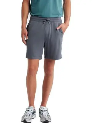 FREE FLY Lightweight Fleece Sweat Shorts Storm Cloud