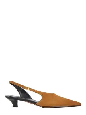 MANSUR GAVRIEL Anna Slingback Saddle Suede