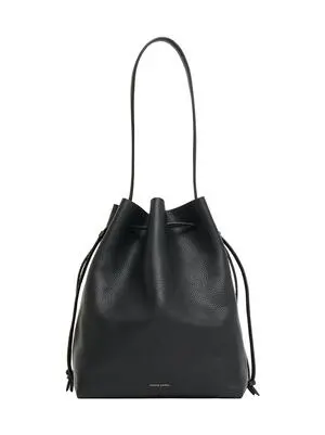 MANSUR GAVRIEL Drawstring Cabas Black