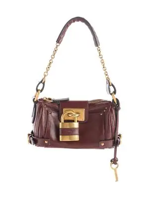 Chloé Small Paddington Leather Shoulder Bag - Crafty Brown
