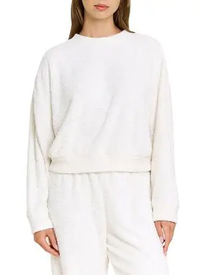Honeydew Intimates Comfort Queen Relaxed Fit Sweatshirt - Ivory