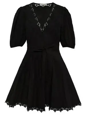 Ulla Johnson Camila Mini Dress - Black
