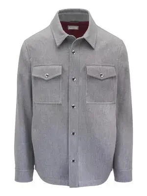 Brunello Cucinelli Shirt-style Jacket - Grey