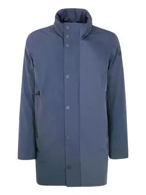 RRD Logo-plaque Coat With Button Fastening - Blue
