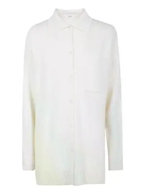 Max Mara Chest-pocket Cardigan - White