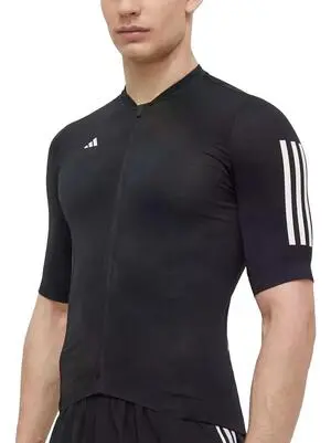 Adidas Zip-up T-shirt - Black