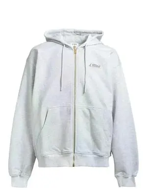 Casablanca Zip-up Hooded Jacket - White
