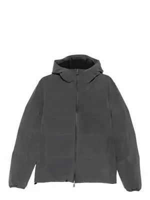 Herno Hooded Quilted Coat - Grey