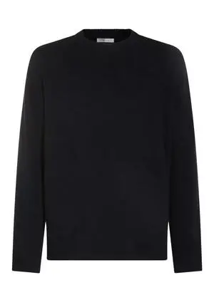 THE ROW Sibem Ribbed Wool Sweater - Blue
