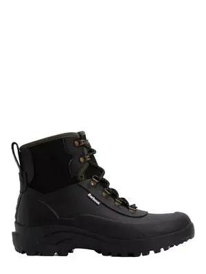 Barbour Marlow Lace-up Hiking Boots - Black
