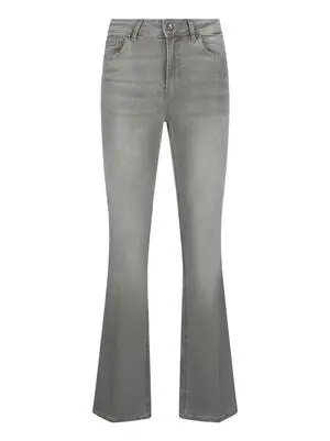 Liu Jo Five-pocket Flare Jeans - Grey